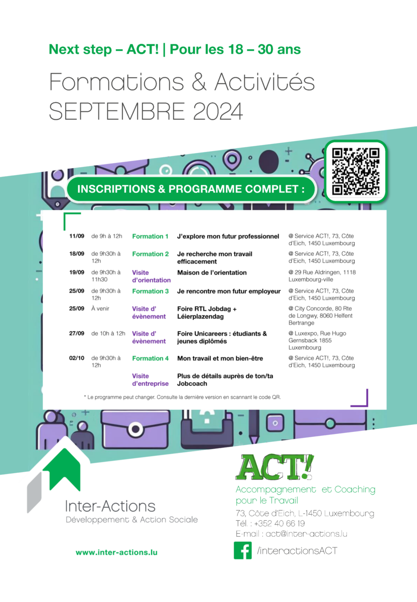 Programme Next step – ACT! Sep. 24 v240905